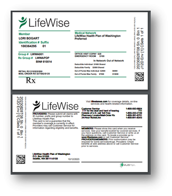 LifeWise Health Plan of Washington | OneHealthPort